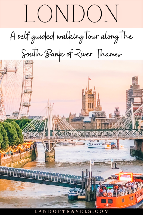 Self guided walk from Westminster to Tower Bridge, London